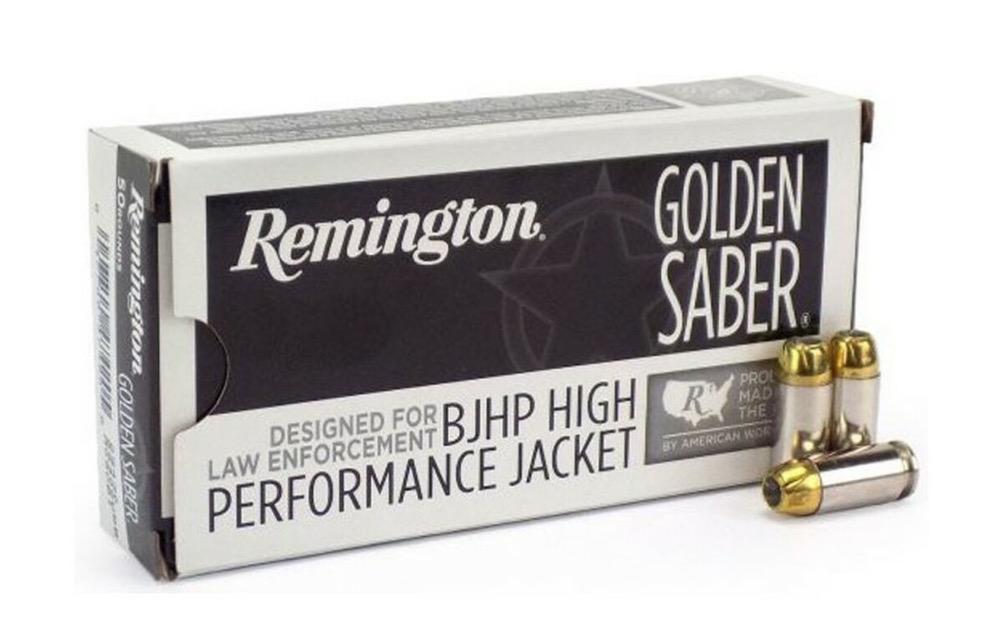 REMINGTON GOLDEN SABER BONDED 9MM 124GR - Handgun Ammo at GunBroker.com ...