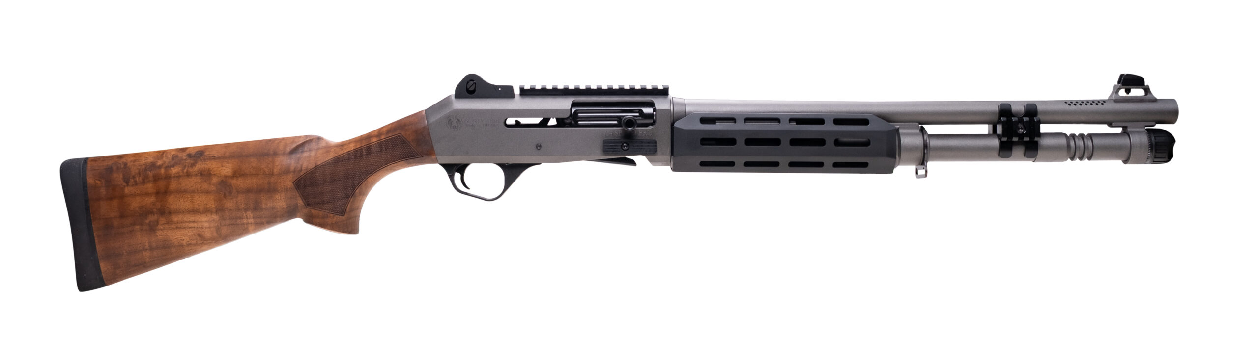 PANZER ARMS M4 SPEED PRO WALNUT 12G SA 18.5" PORTED, WALNUT STOCK, BLK ...