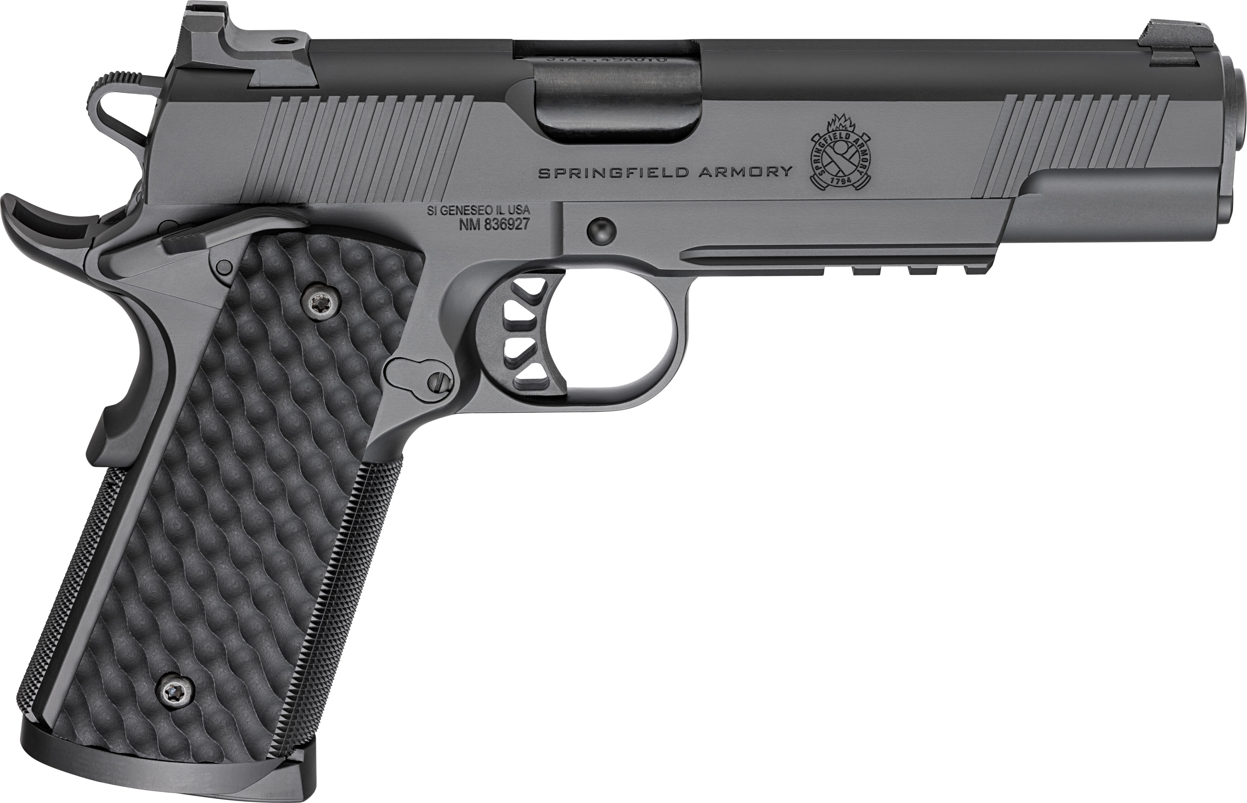 SPRINGFIELD ARMORY TRP 1911 45ACP W/ RAIL 2-8RD - Semi Auto Pistols at ...