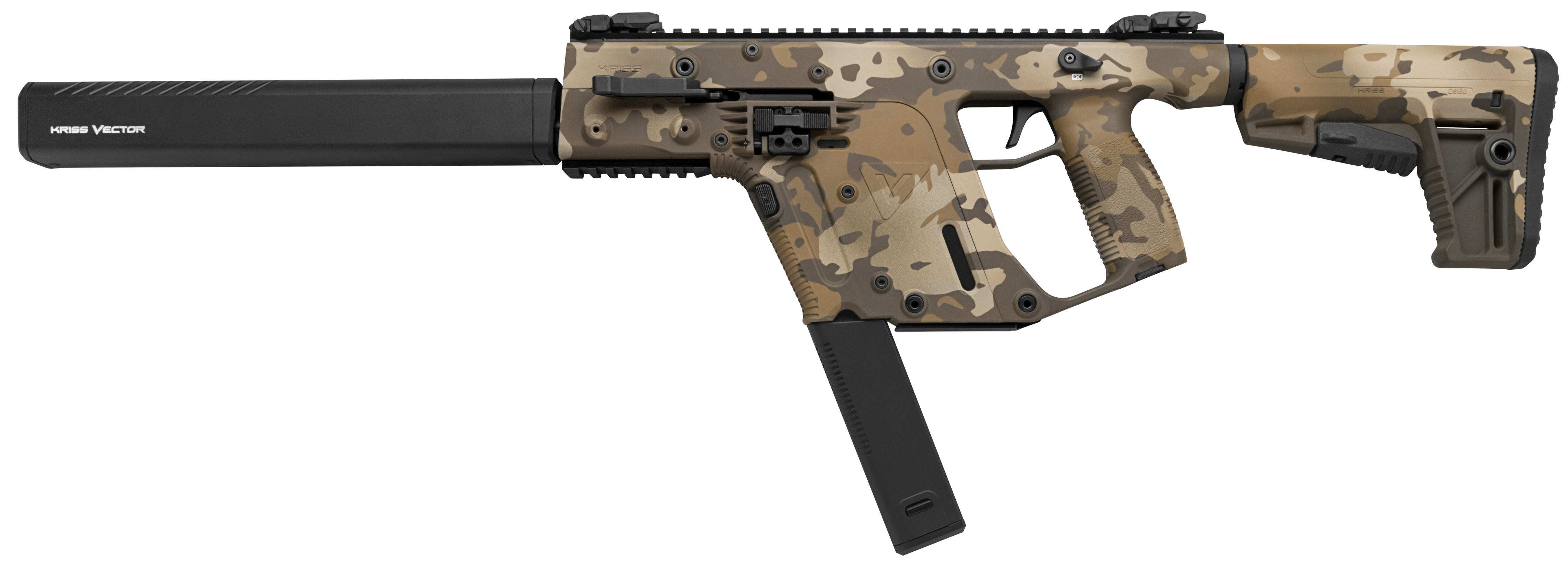KRISS VECTOR CRB G2 RIFLE MC FDE CAMO 9MM 40RD - Semi Auto Rifles at ...