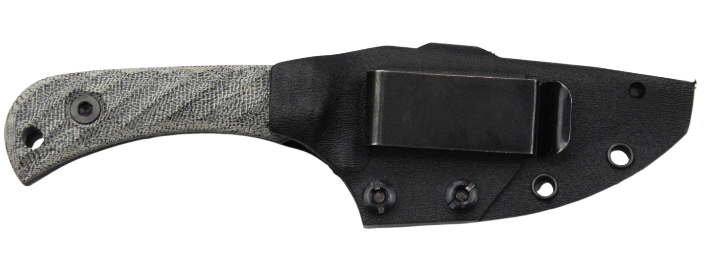 HALF FACE BLADES CAVNER JR 3.5" BLADE, 7.5"OA, S45VN ARMOR BLK, GRY ...