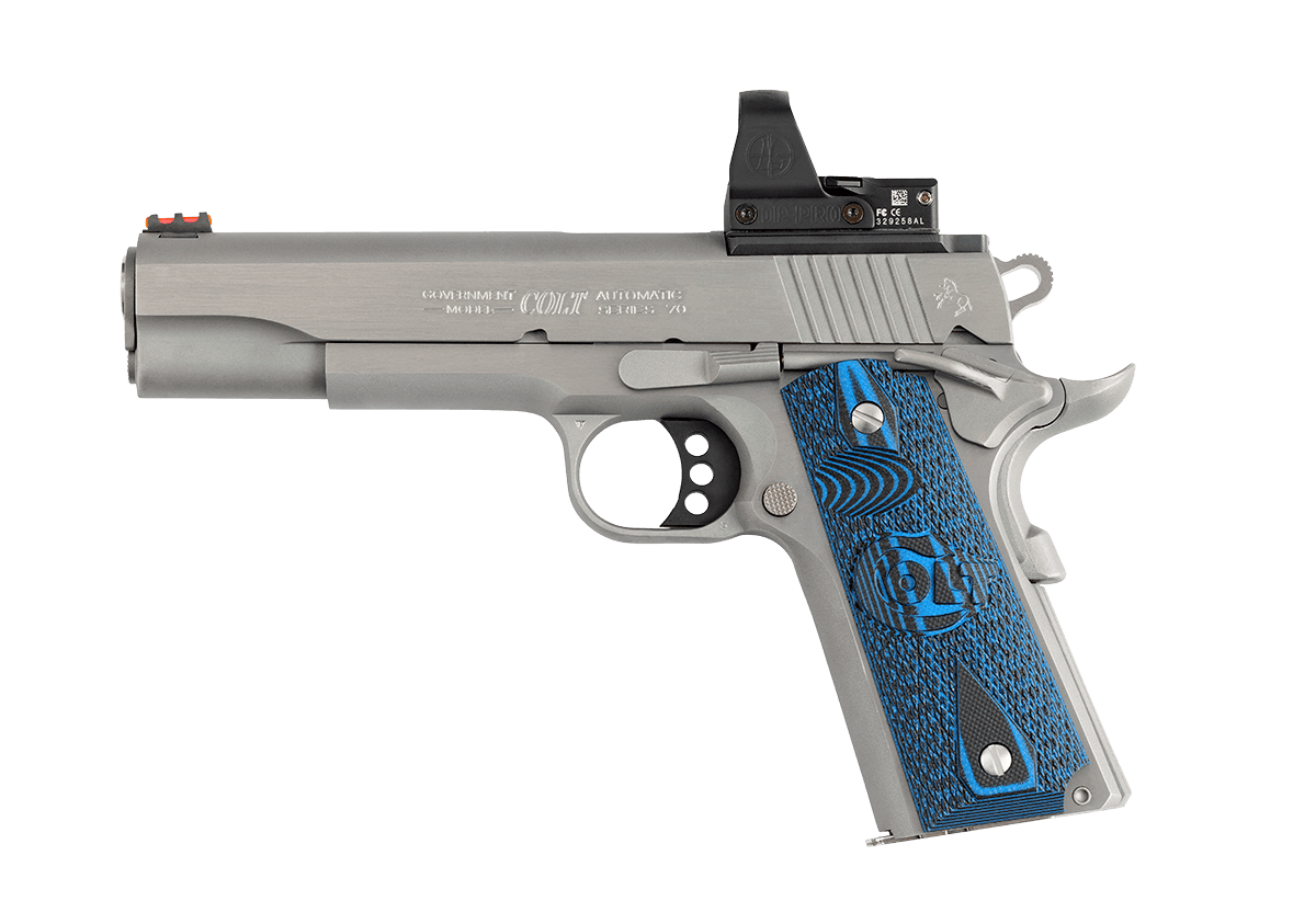 COLT 1911 COMPETITION SERIES 45ACP 5in. 8+1 STAINLESS OPTICS READY ...