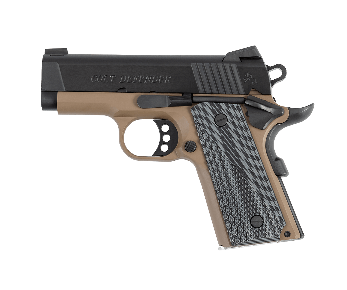 COLT 1911 DEFENDER 45ACP 3in. 7RD+1 FDE - Semi Auto Pistols at ...