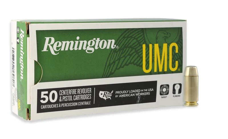 REMINGTON 40 S&W 180GR FMJ UMC 50 RND PK 50 RD/BX 10 BX/CS | Orion ...