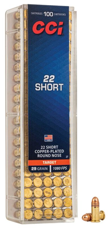 CCI 22 SHORT 29GR CPRN * 100 RD/BX 50 BX/CS | Orion Wholesale