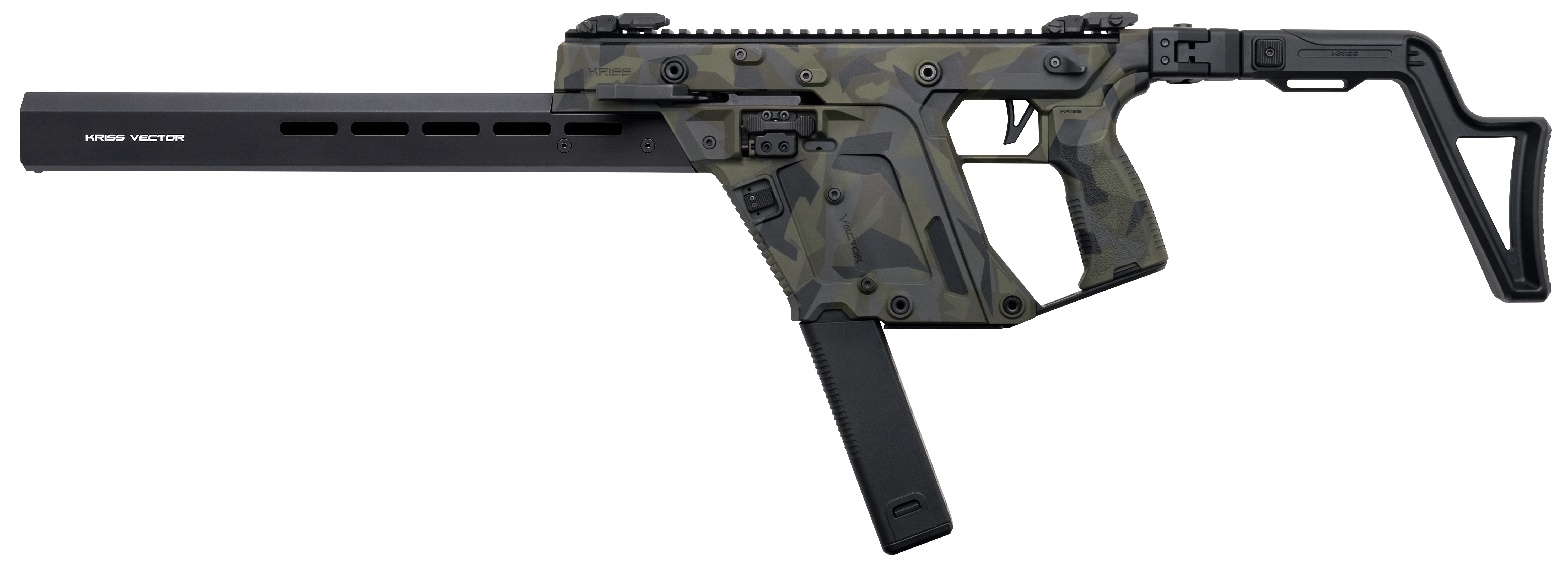 KRISS VECTOR CRB G3 45 ACP RIFLE WOODLAND DELTA CAMO 30RD | Orion Wholesale