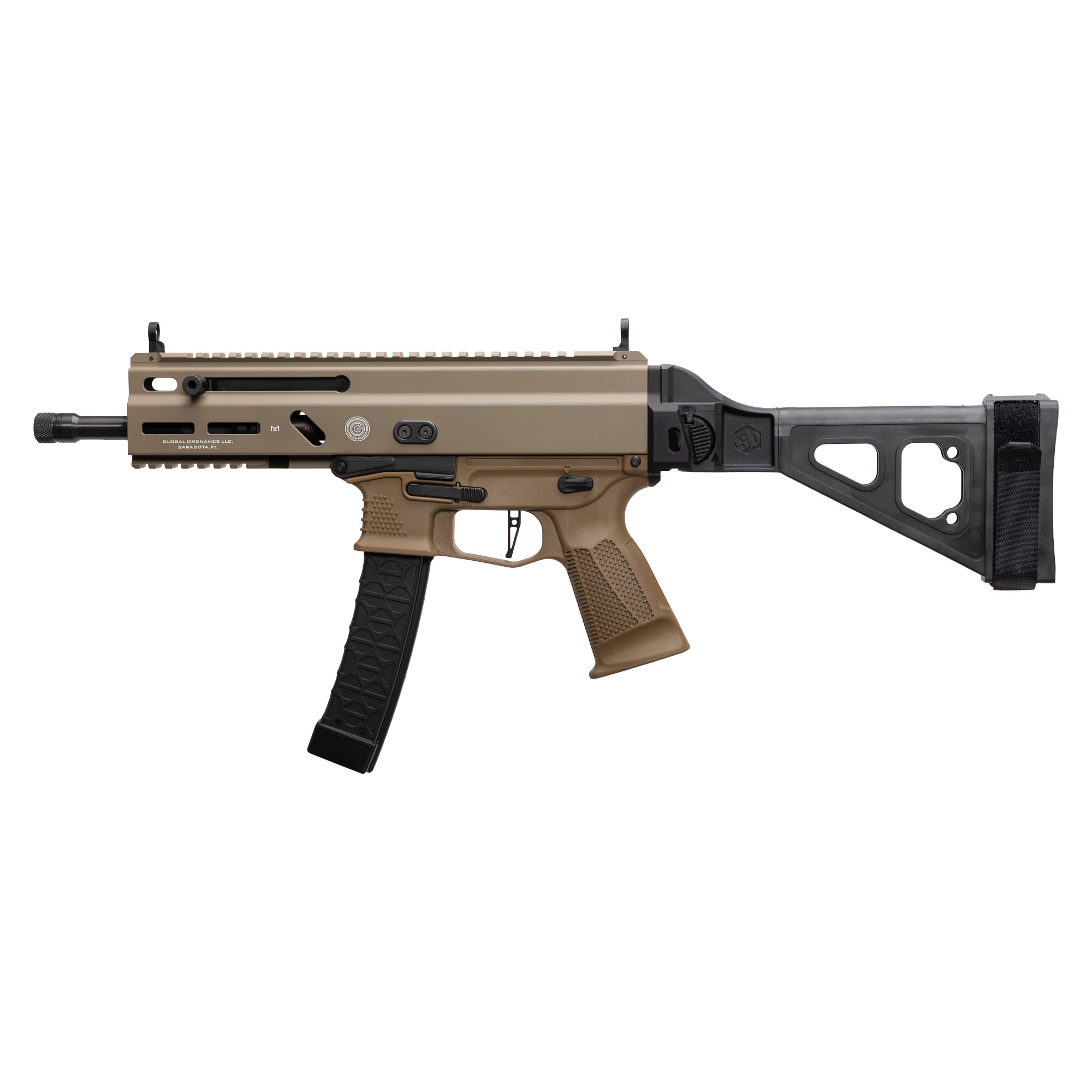 GRAND POWER STRIBOG SP9A1 9MM PISTOL 8" BARREL THREAD STRIBOG PATTERN ...