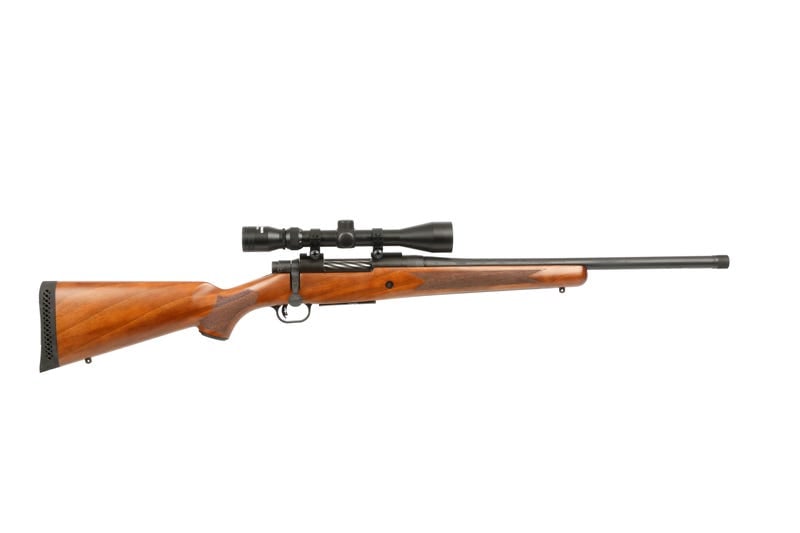 MOSSBERG PATRIOT 400 LEGEND RIFLE WALNUT/BLK 20in. T.B., 4RD, 3-9X40 ...