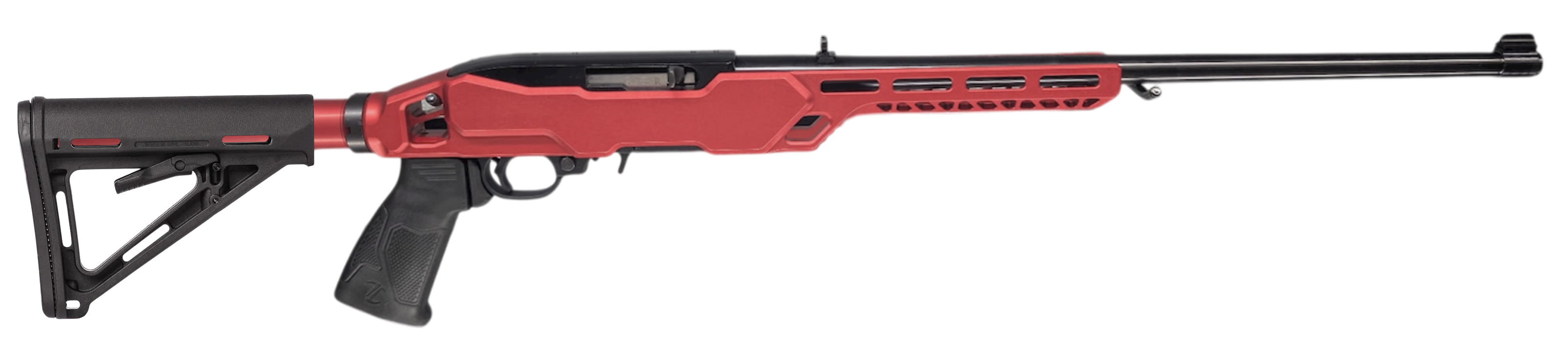 RUGER/TIMBER CREEK ENFORCER 10/22 RIFLE 18.5" RED CHASIS MLOK 10RD MAG ...