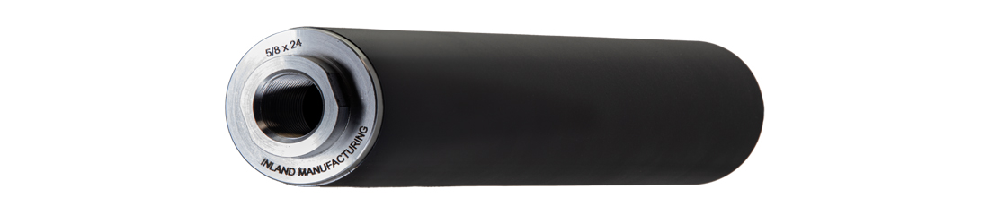 INLAND I-CAN II 7.5" Stainless Steel Black Ceramic 9mm Suppressor, 1 ...